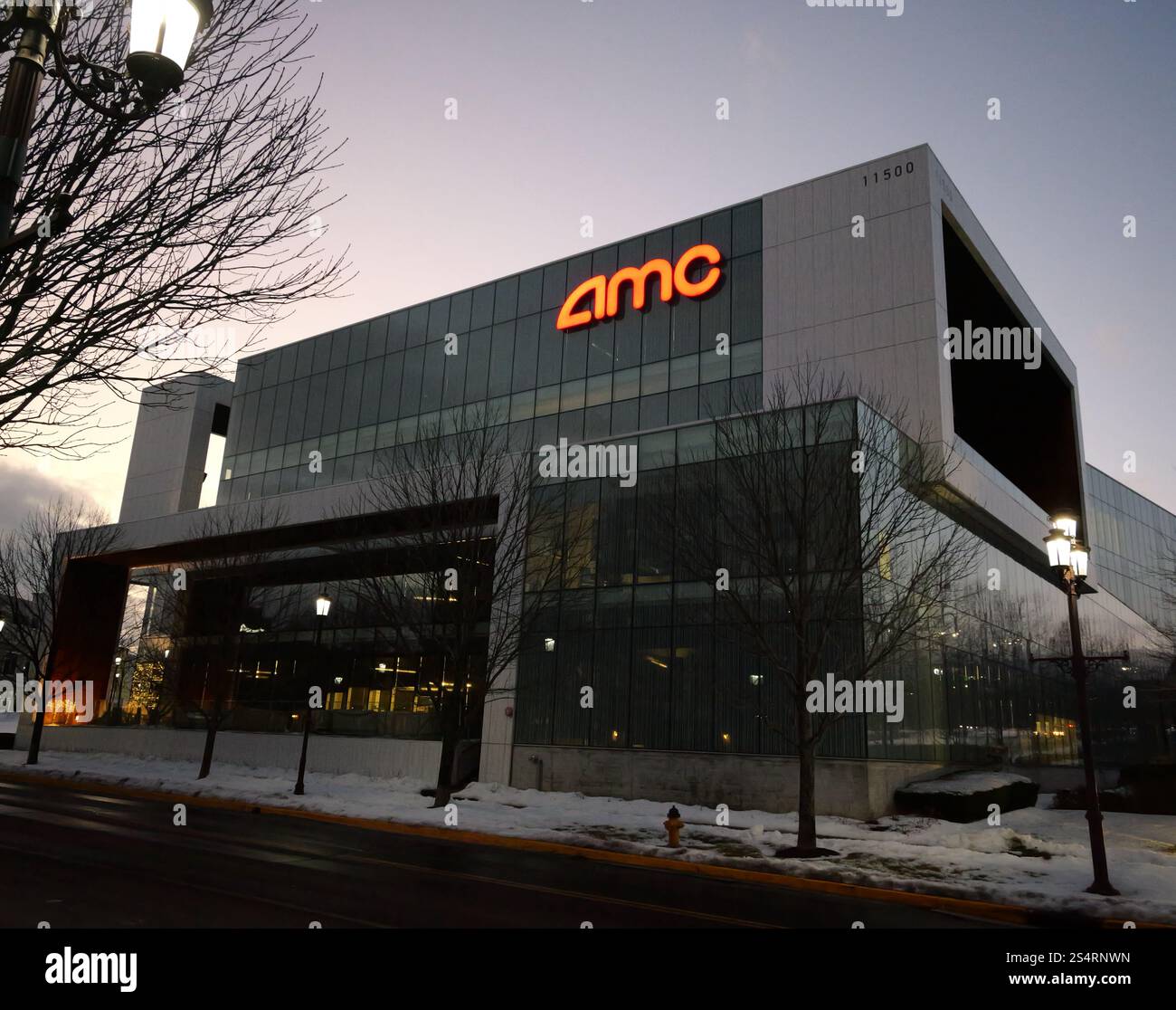 Leawood, Kansas - January 12, 2025: AMC Theaters Corporate Global ...