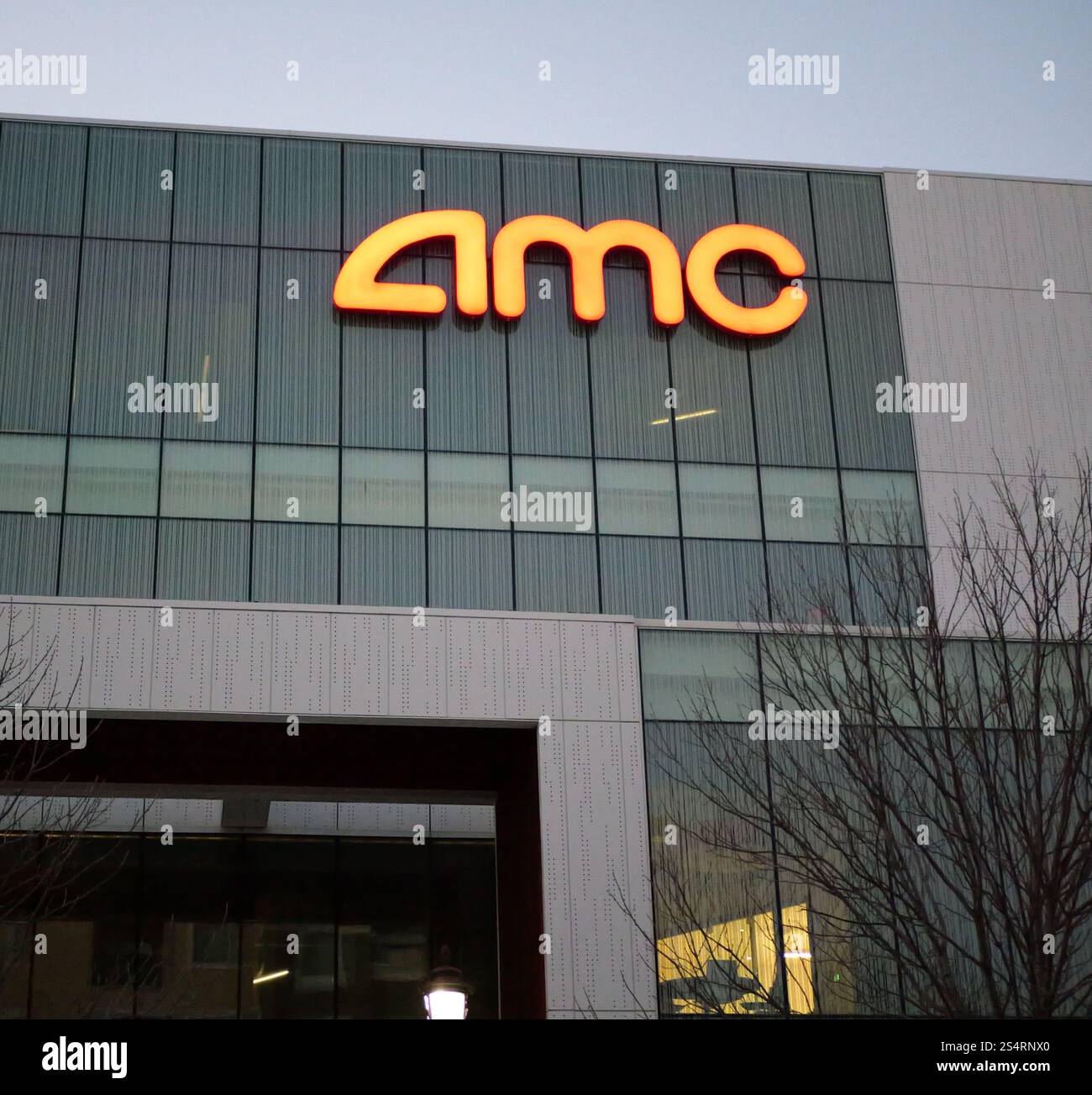 Leawood, Kansas - January 12, 2025: AMC Theaters Corporate Global ...