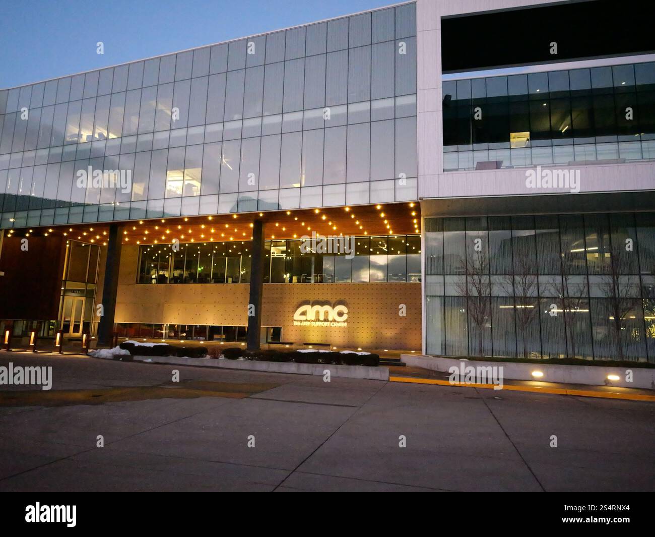Leawood, Kansas - January 12, 2025: AMC Theaters Corporate Global ...