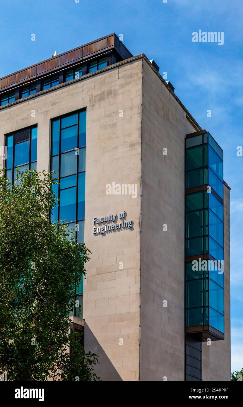 The Faculty of Engineering building on the city centre campus of the ...