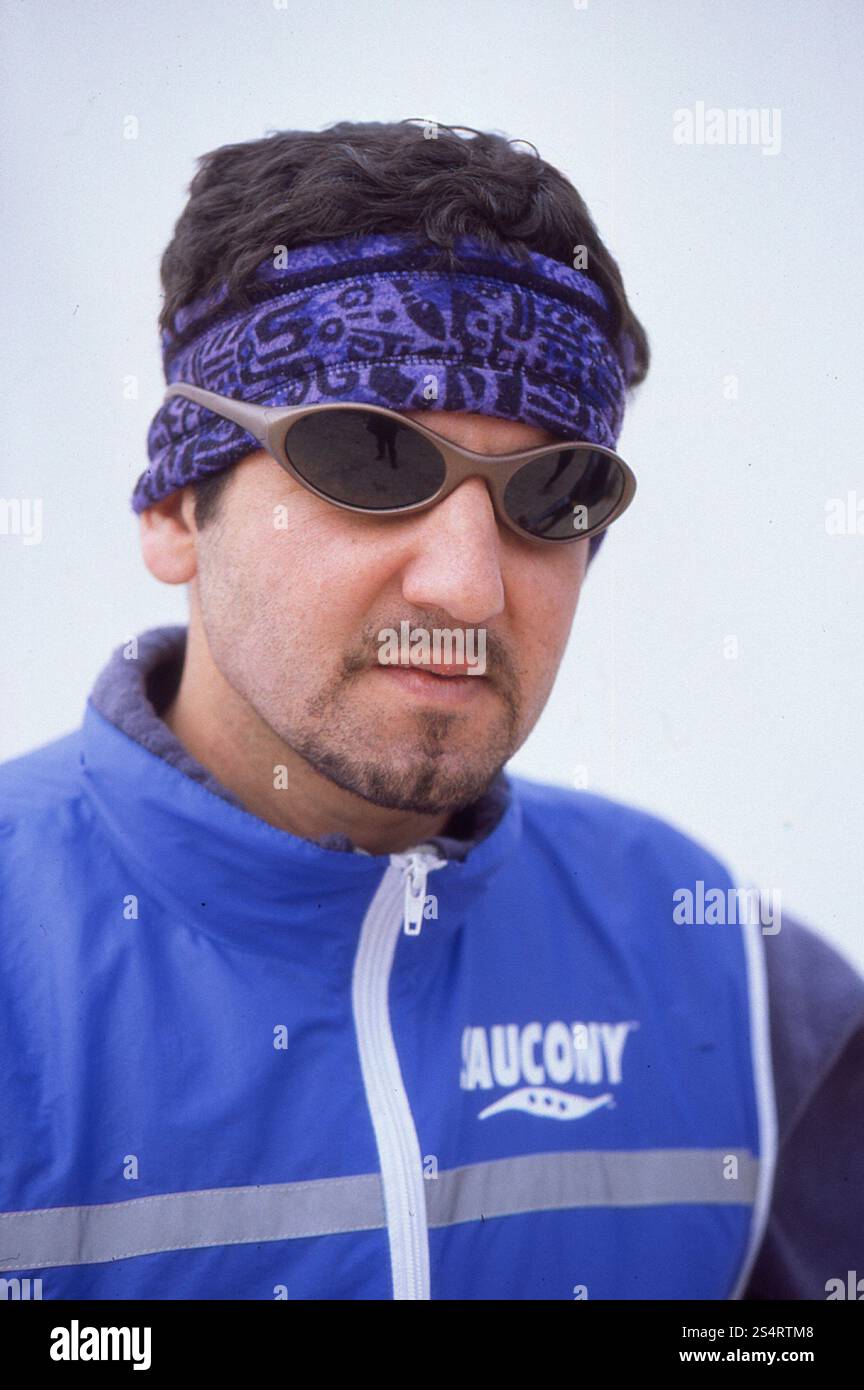 Italian triathlon athlete Antonio Camposeo, Italy 1990s Stock Photo - Alamy