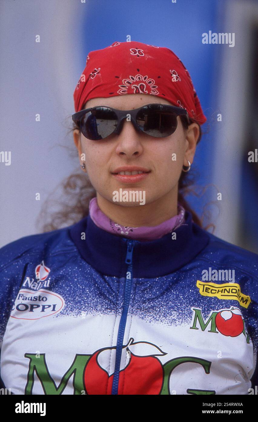 Italian triathlon athlete Simona Sagoni, Italy 1990s Stock Photo - Alamy