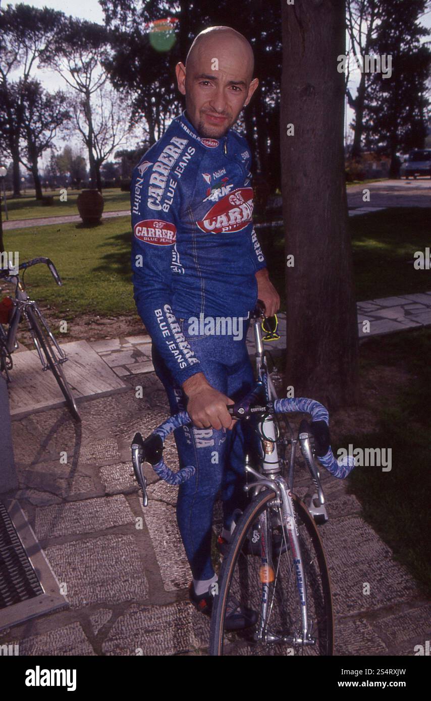 Italian professional road racing cyclist Marco Pantani, 1997 Stock ...