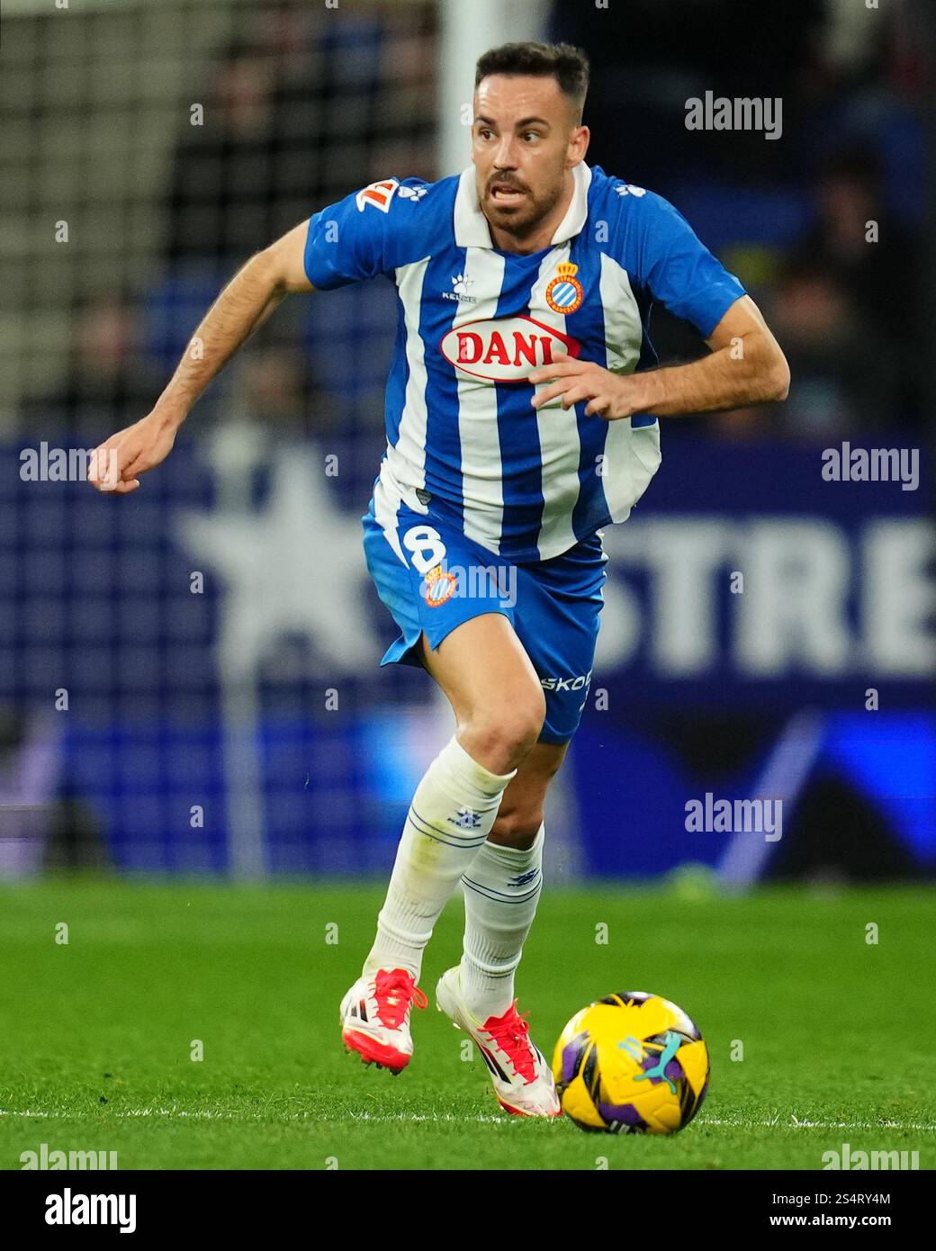 Edu Exposito of RCD Espanyol during the La Liga match between RCD ...
