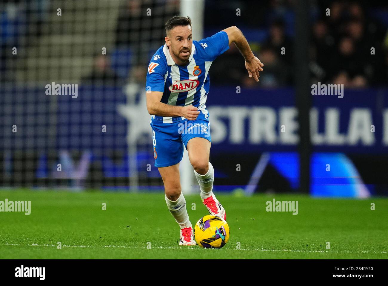 Edu Exposito of RCD Espanyol during the La Liga match between RCD ...