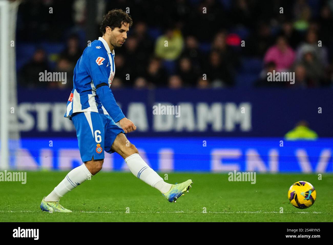 Leandro Cabrera of RCD Espanyol during the La Liga match between RCD ...