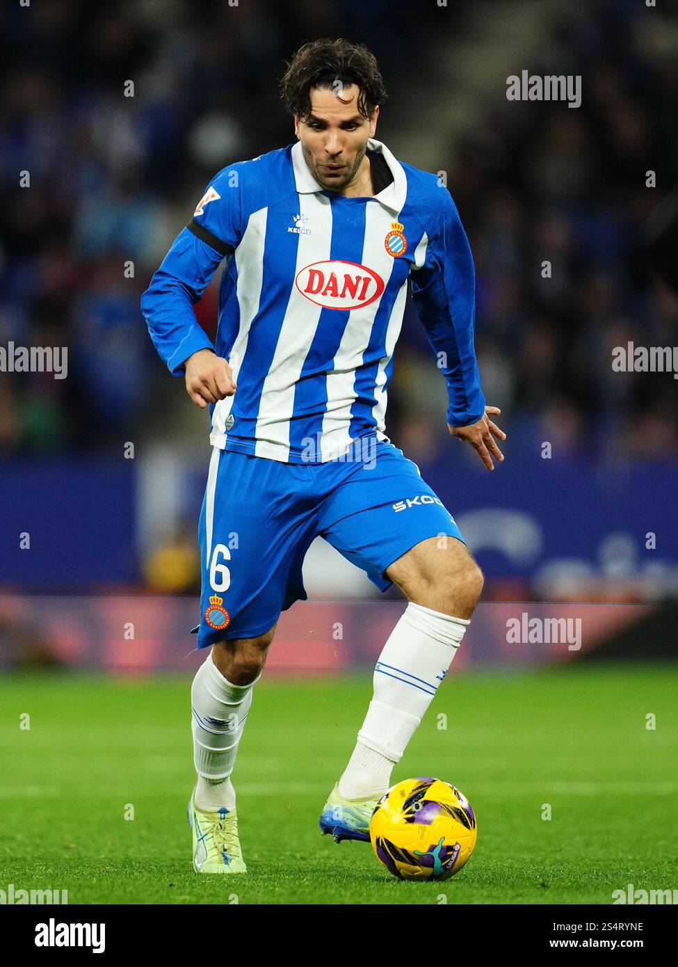 Leandro Cabrera of RCD Espanyol during the La Liga match between RCD ...