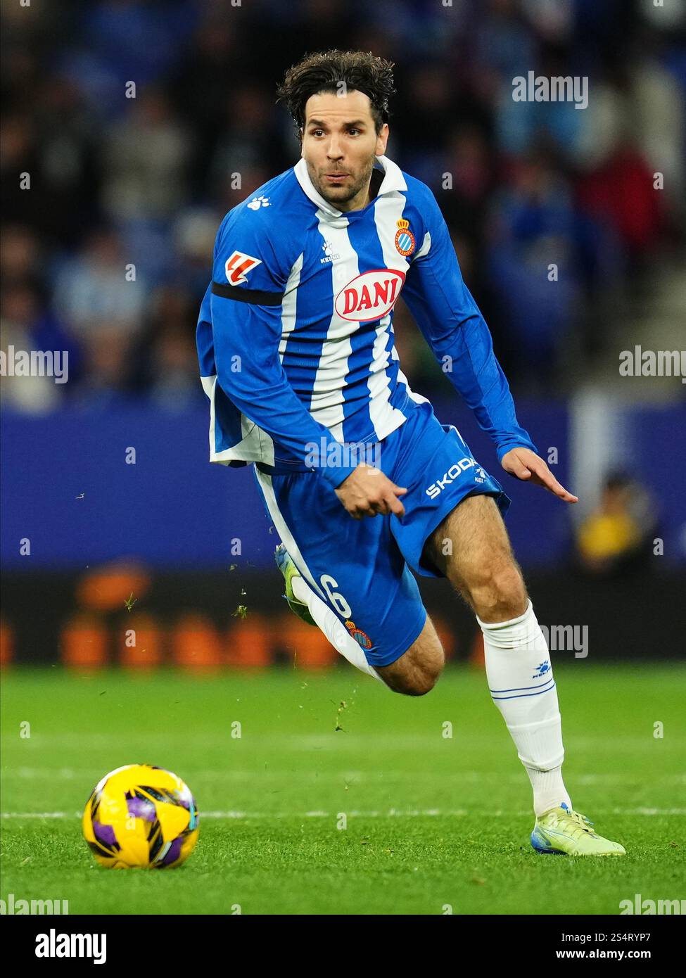 Leandro Cabrera of RCD Espanyol during the La Liga match between RCD ...