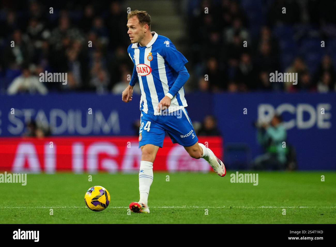 Barcelona, Spain. 11th Jan, 2025. Irvin Cardona of RCD Espanyol during ...