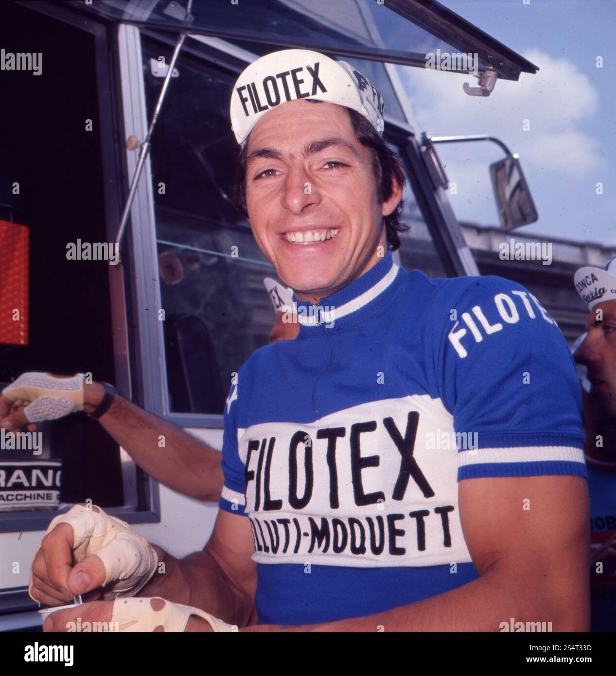 Italian professional road bicycle racer Francesco Moser, Italy 1980s ...