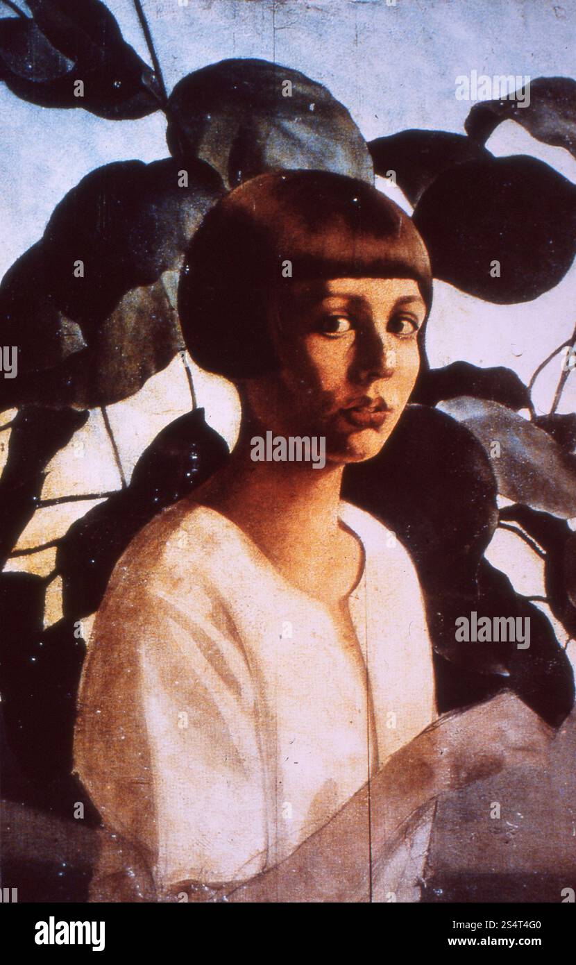 Draft for the portrait of Renato Gualino, painting by Italian artist ...