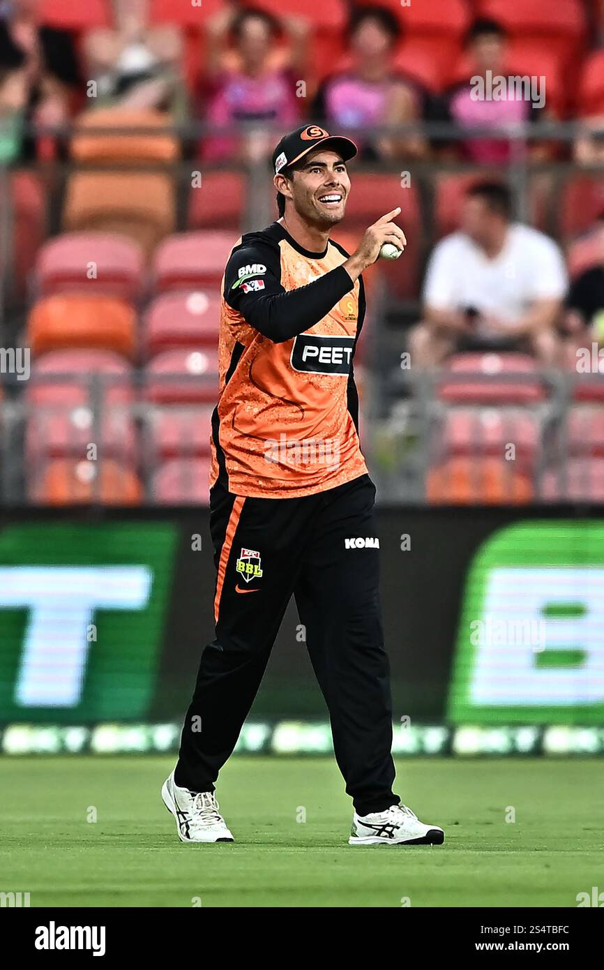 Sydney, Australia. 13th Jan, 2025. Nick Hobson celebrates after taking ...