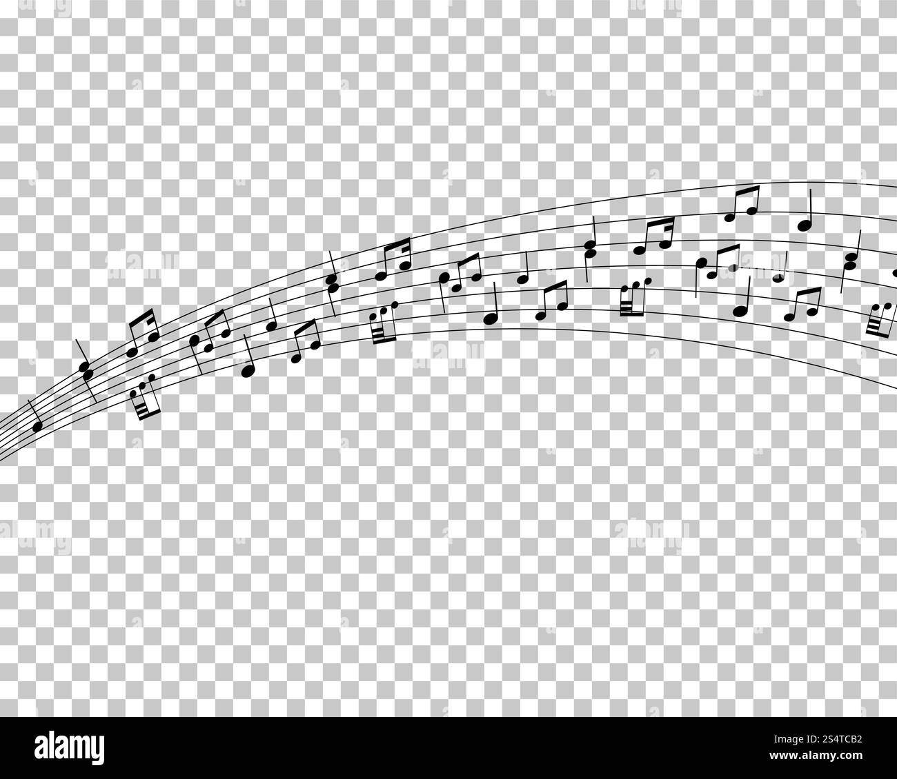 Vector Notes Design With Transparency Grid on Back. Vector Illustration ...