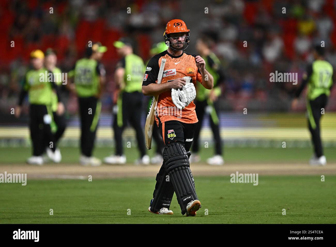 Sydney, Australia. 13th Jan, 2025. Matthew Spoors of Perth Scorchers ...