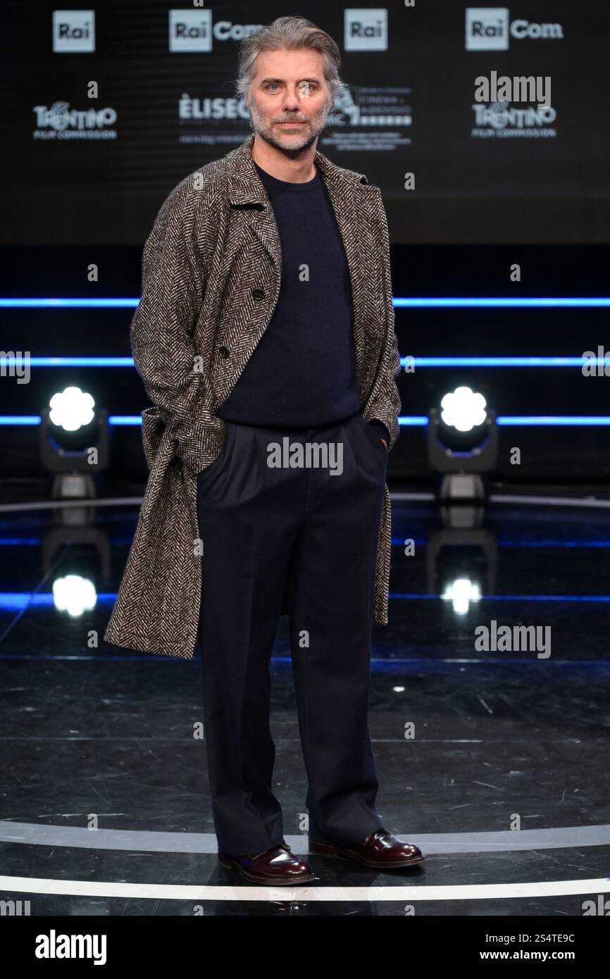 Rome, Italy. 13th Jan, 2025. Alessandro Riceci attends the photocall of ...
