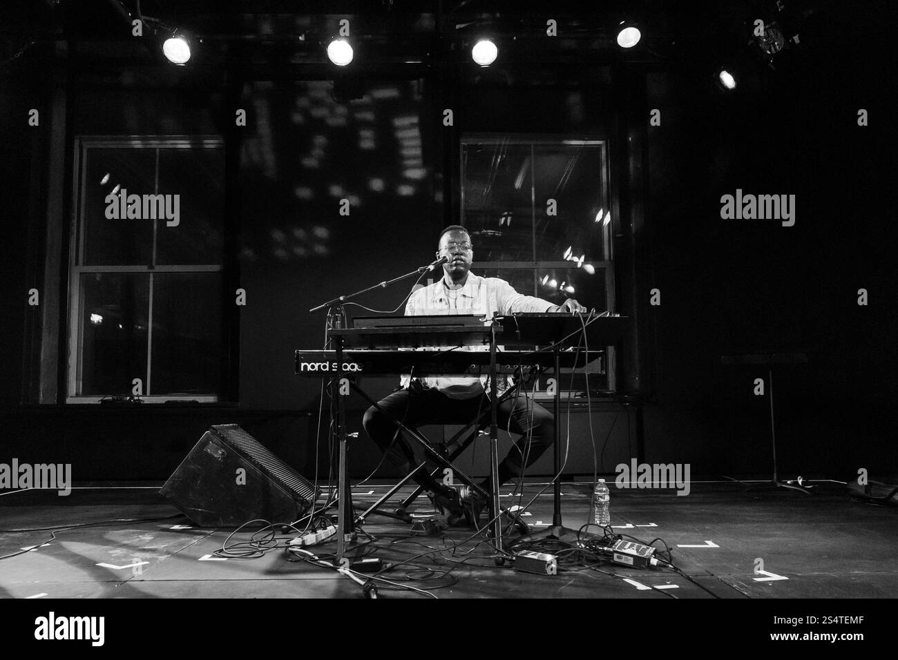 Michael Mayo performs during Winter JazzFest Manhattan Marathon at ...