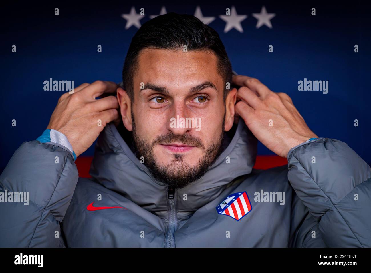 Madrid, Madrid, Spain. 12th Jan, 2025. Jorge Resurreccion Merodio (Koke ...