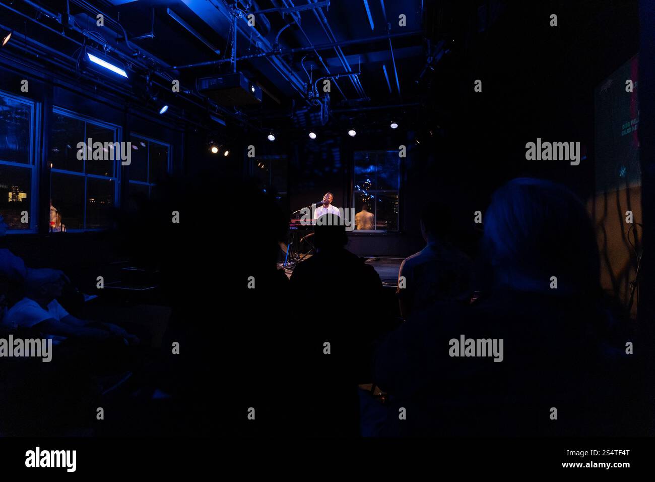 Michael Mayo performs during Winter JazzFest Manhattan Marathon at ...
