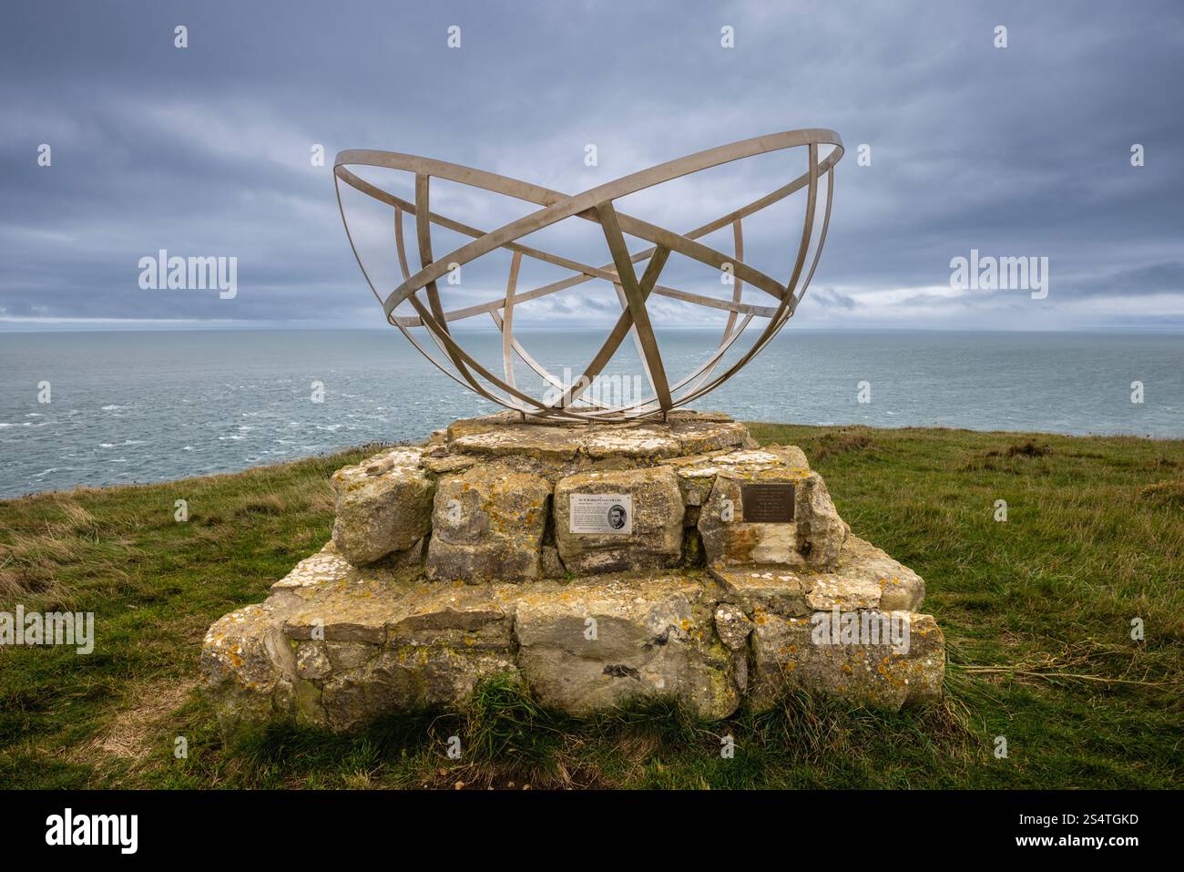 The Radar Memorial at St Aldhelm's Head near Worth Matravers, Isle of ...