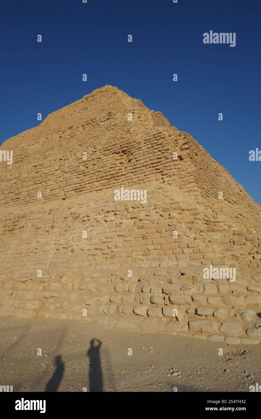 Step Pyramid of Djoser and surrounding temples designed by the famous ...