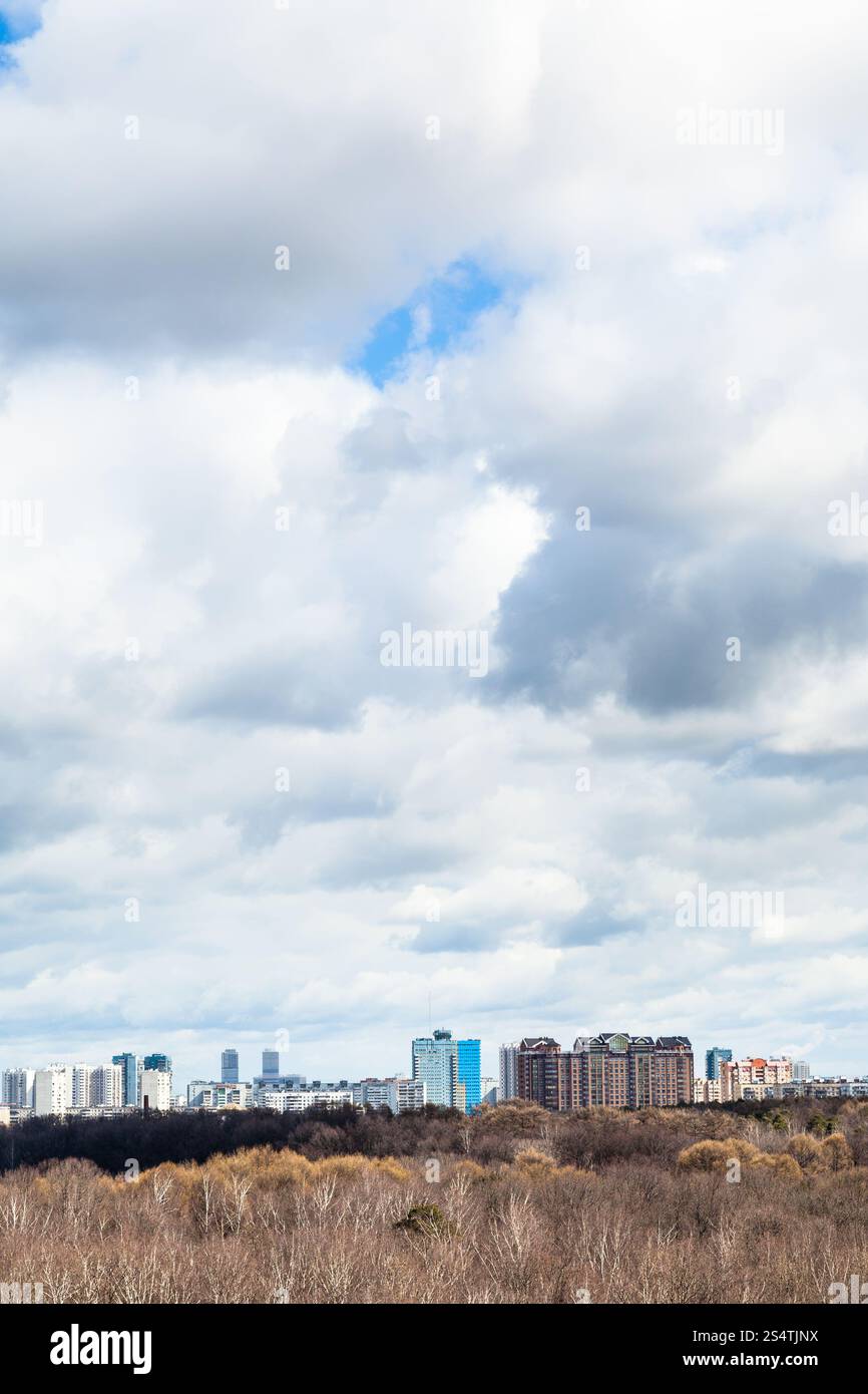 Cloudy gray spring day hi-res stock photography and images - Alamy