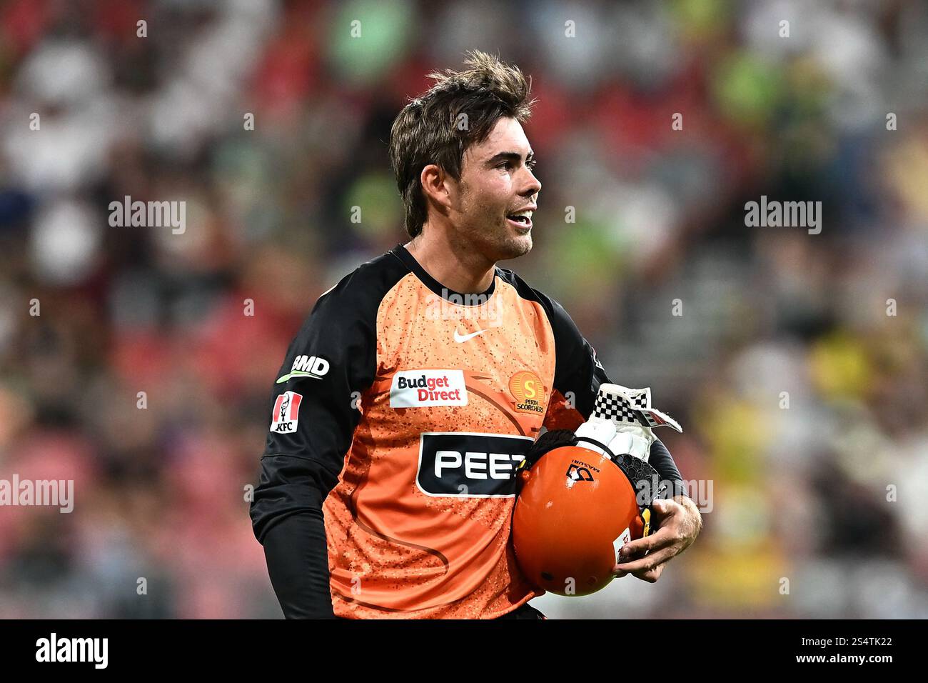 Sydney, Australia. 13th Jan, 2025. Sam Fanning of Perth Scorchers seen ...