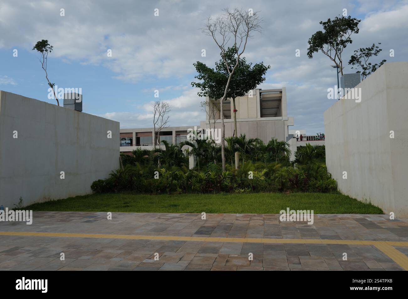 The brand new Tren Maya (Train Maya) in the Yucatán Peninsula, Quintana ...