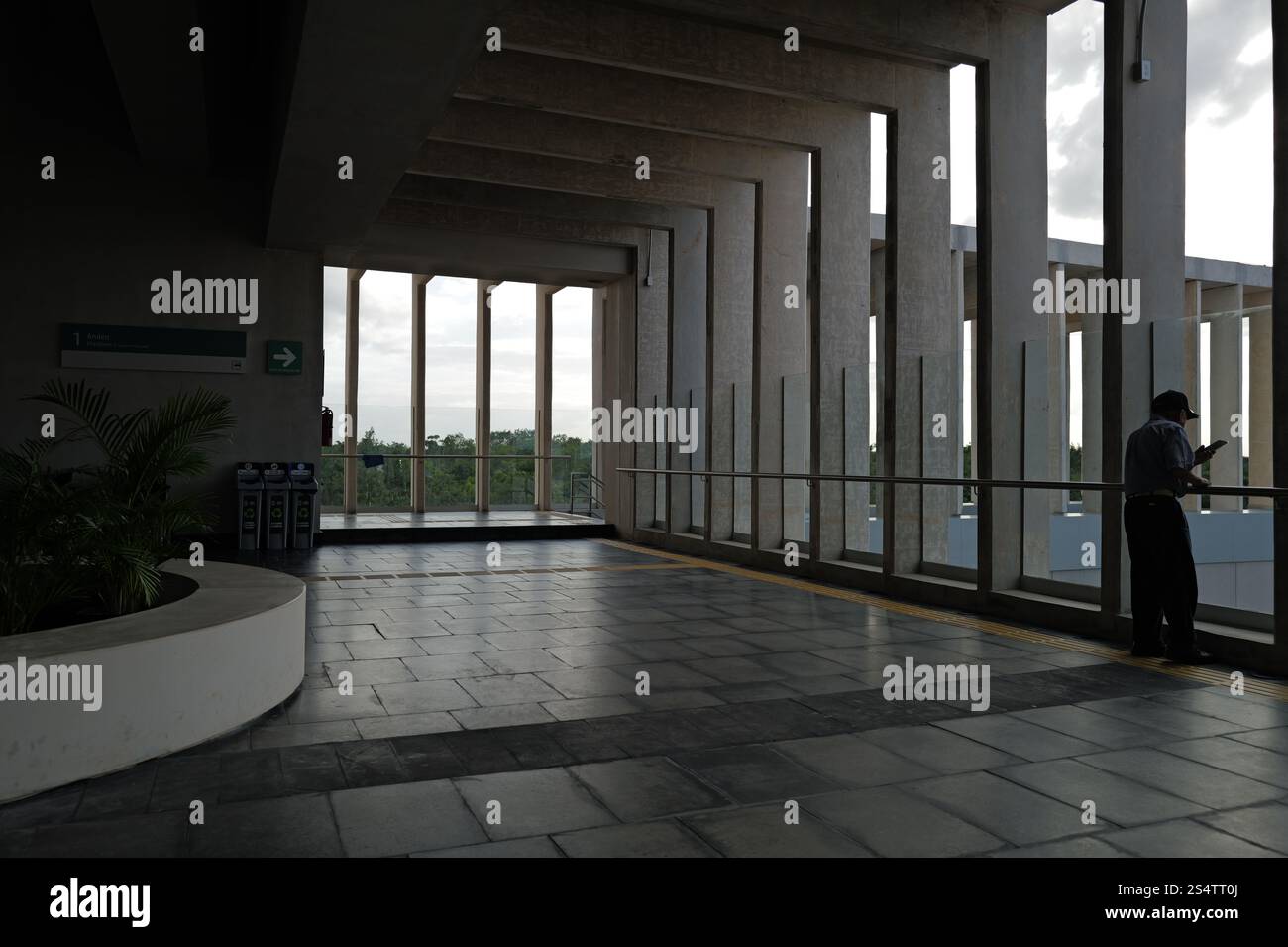 The brand new Tren Maya (Train Maya) in the Yucatán Peninsula, Quintana ...