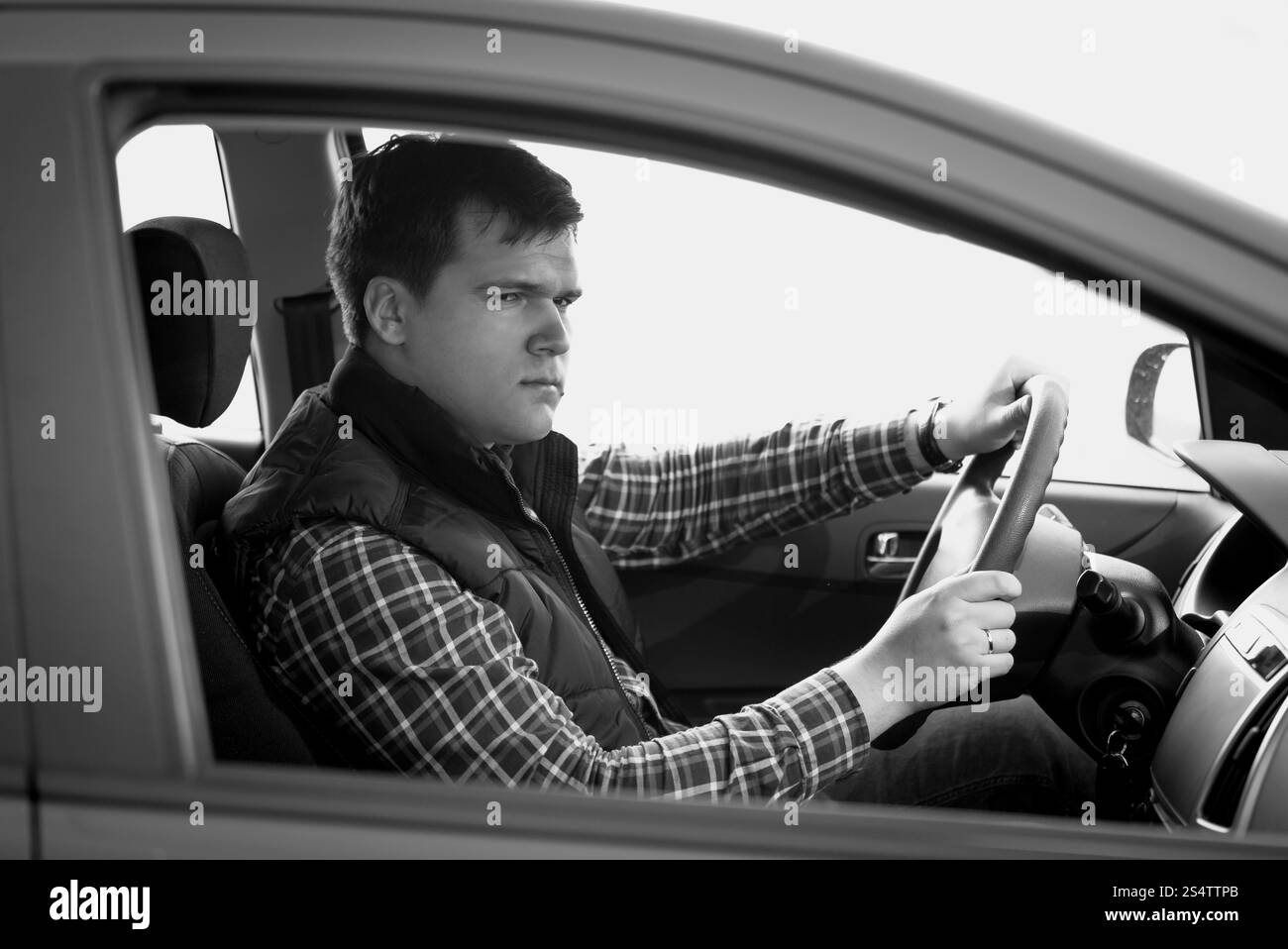 License guy Black and White Stock Photos & Images - Alamy