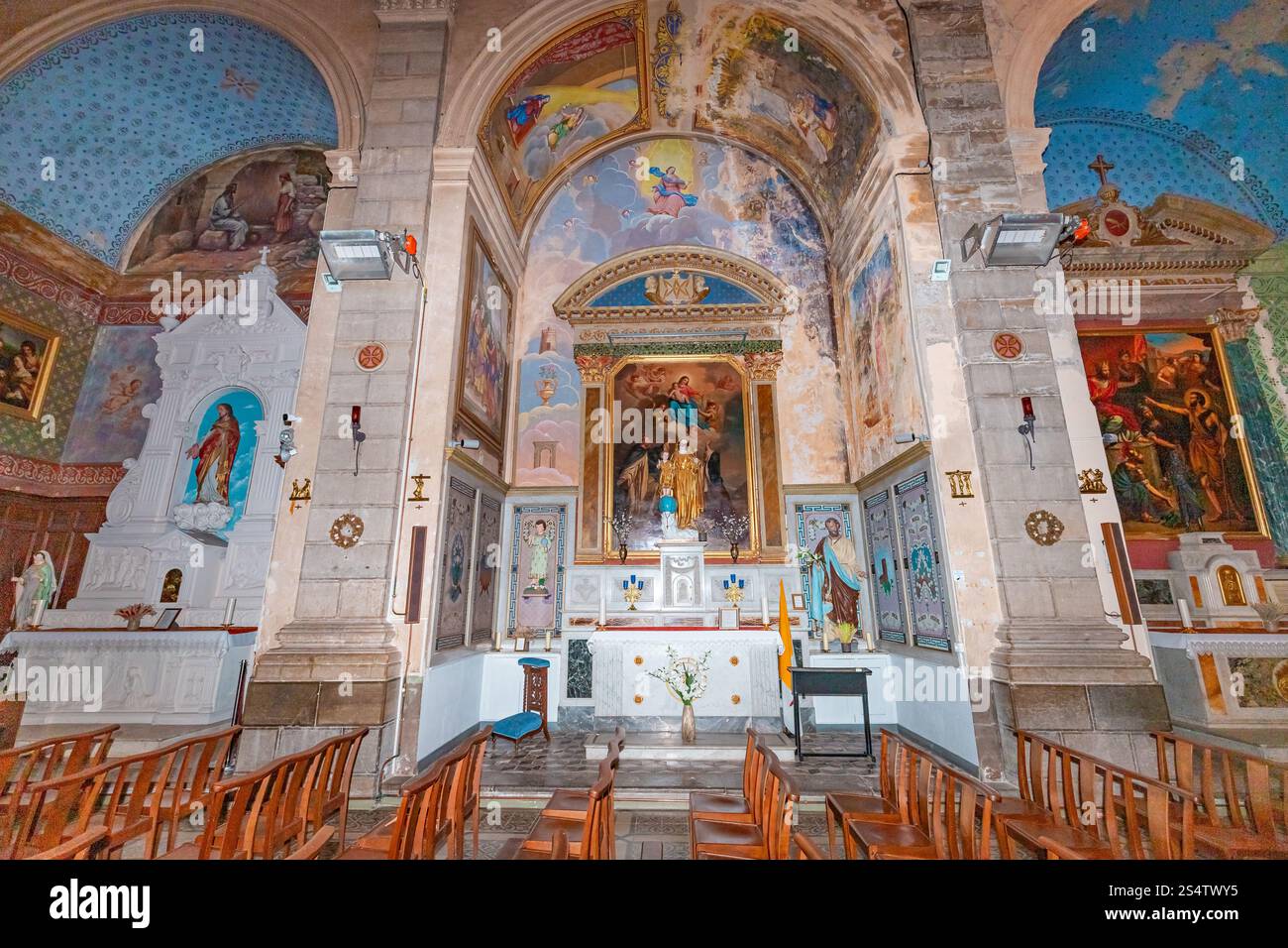 LES ARCS, VAR, FRANCE, OCTOBER 22, 2024 : interiors and architectural ...