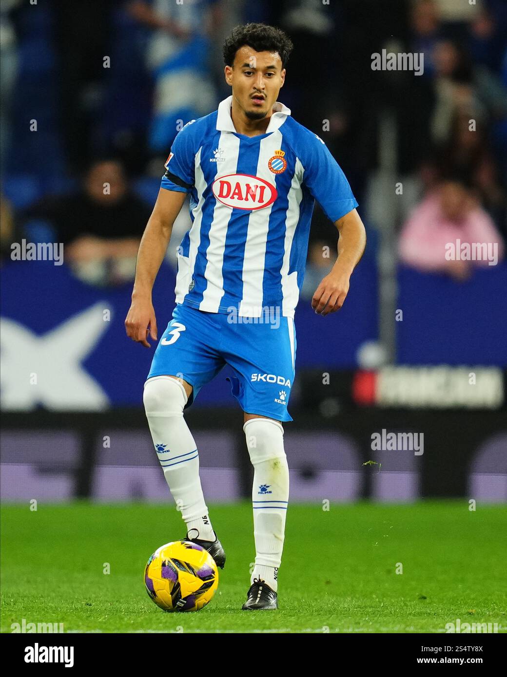 Barcelona, Spain. 11th Jan, 2025. Omar El Hilali of RCD Espanyol during ...