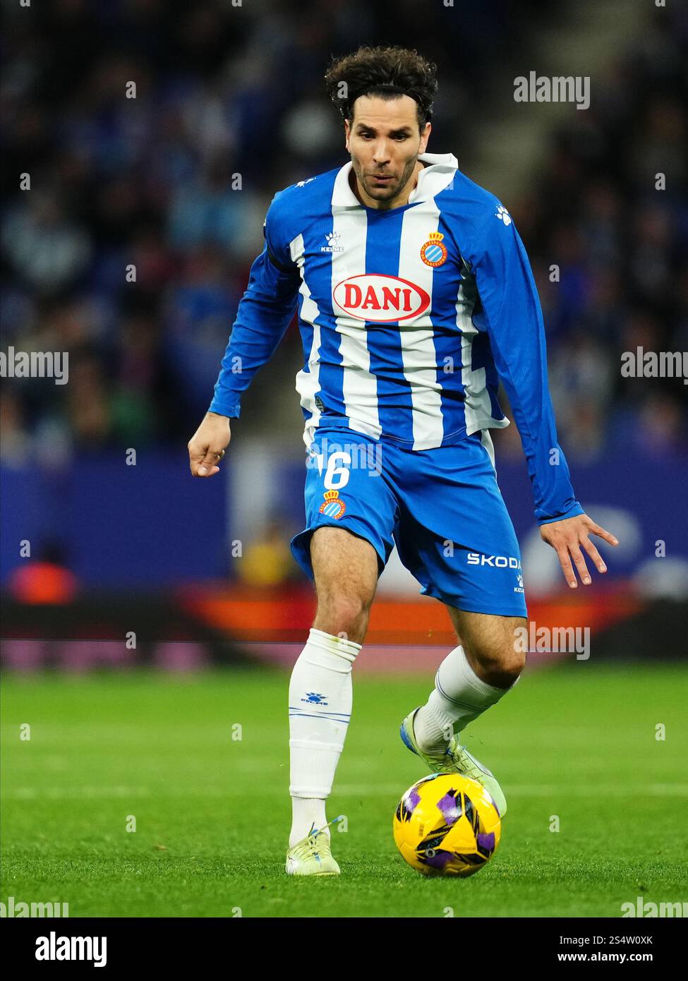 Barcelona, Spain. 11th Jan, 2025. Leandro Cabrera of RCD Espanyol ...