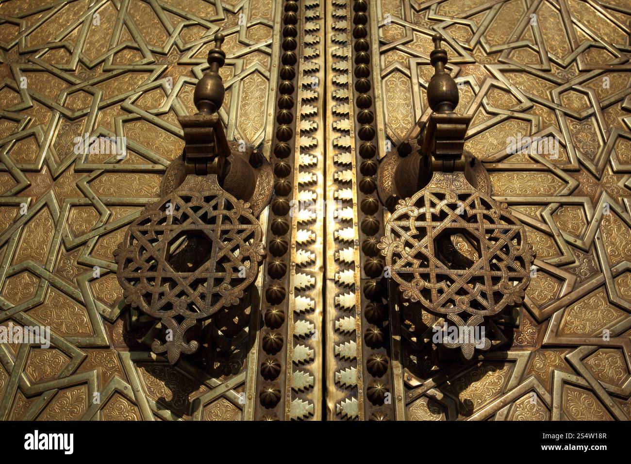 The Kindpalace of Dar el Makhzen in the old City in the historical Town ...