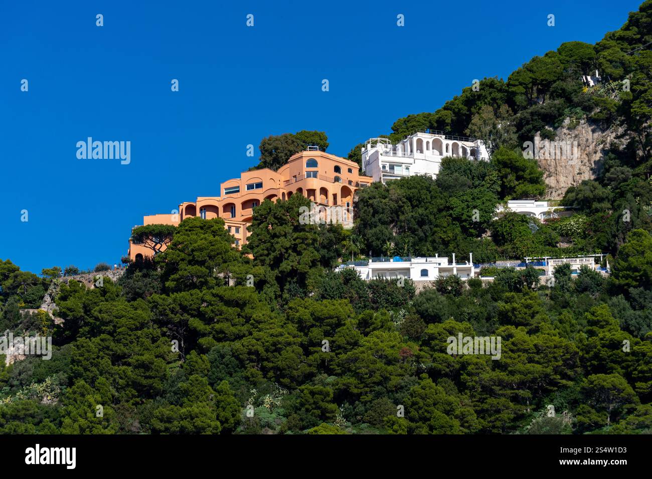 The Hotel Punta Tragara, a 5-star luxury hotel on a cliff top in Capri ...