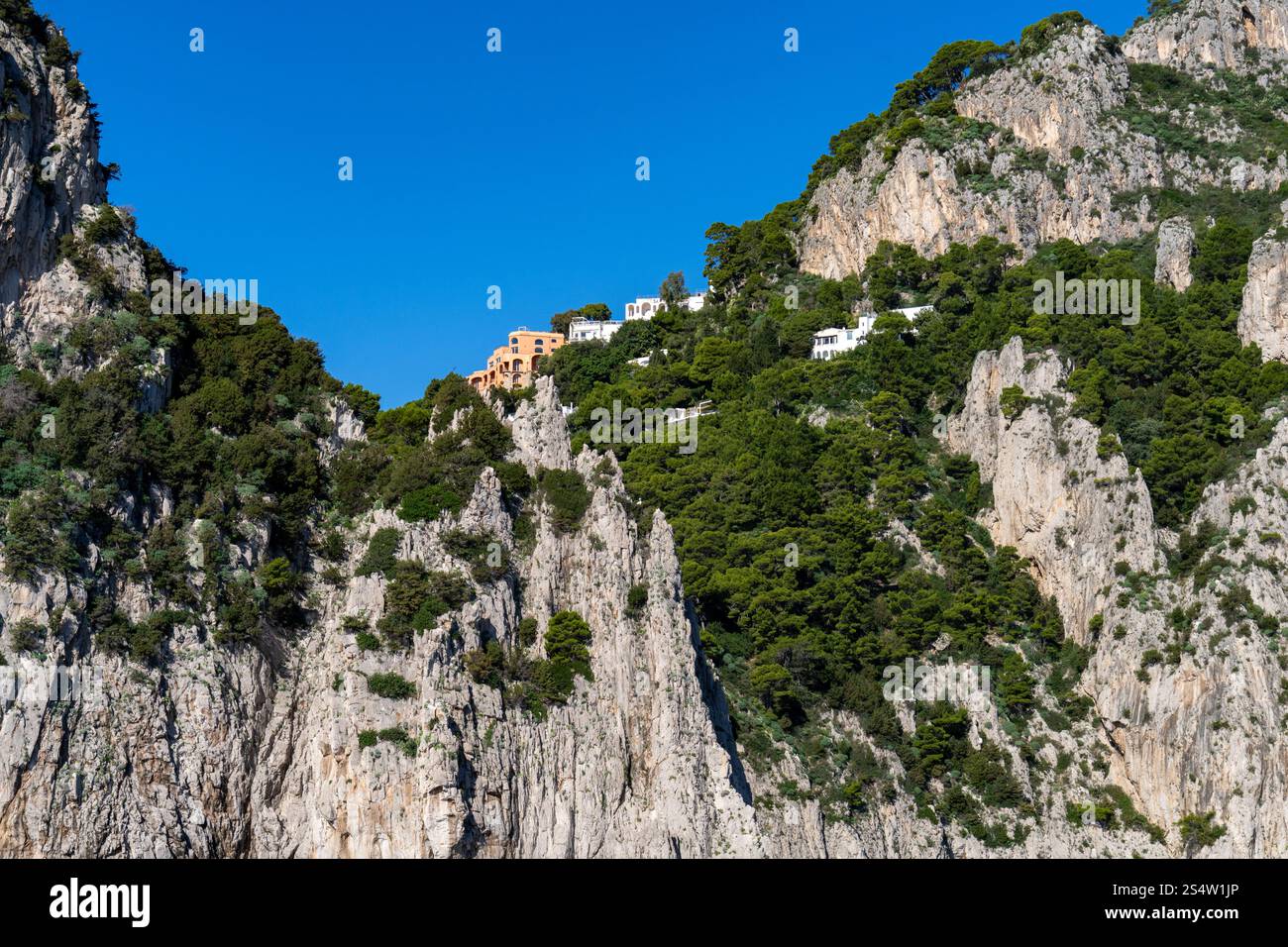 The Hotel Punta Tragara, a 5-star luxury hotel on a cliff top in Capri ...