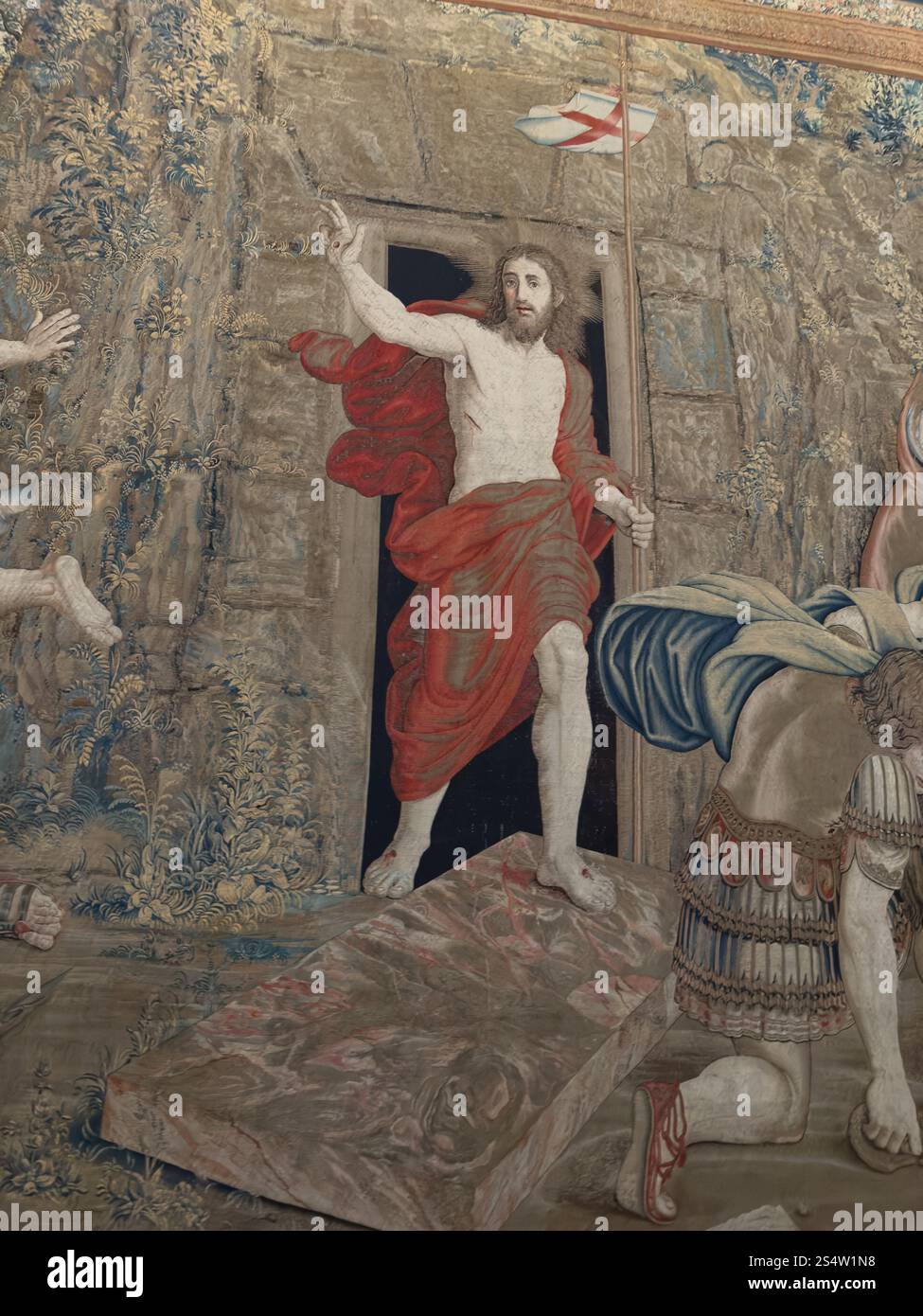 Tapestry of the Resurrection of Our Lord by Raphael in the Vatican ...