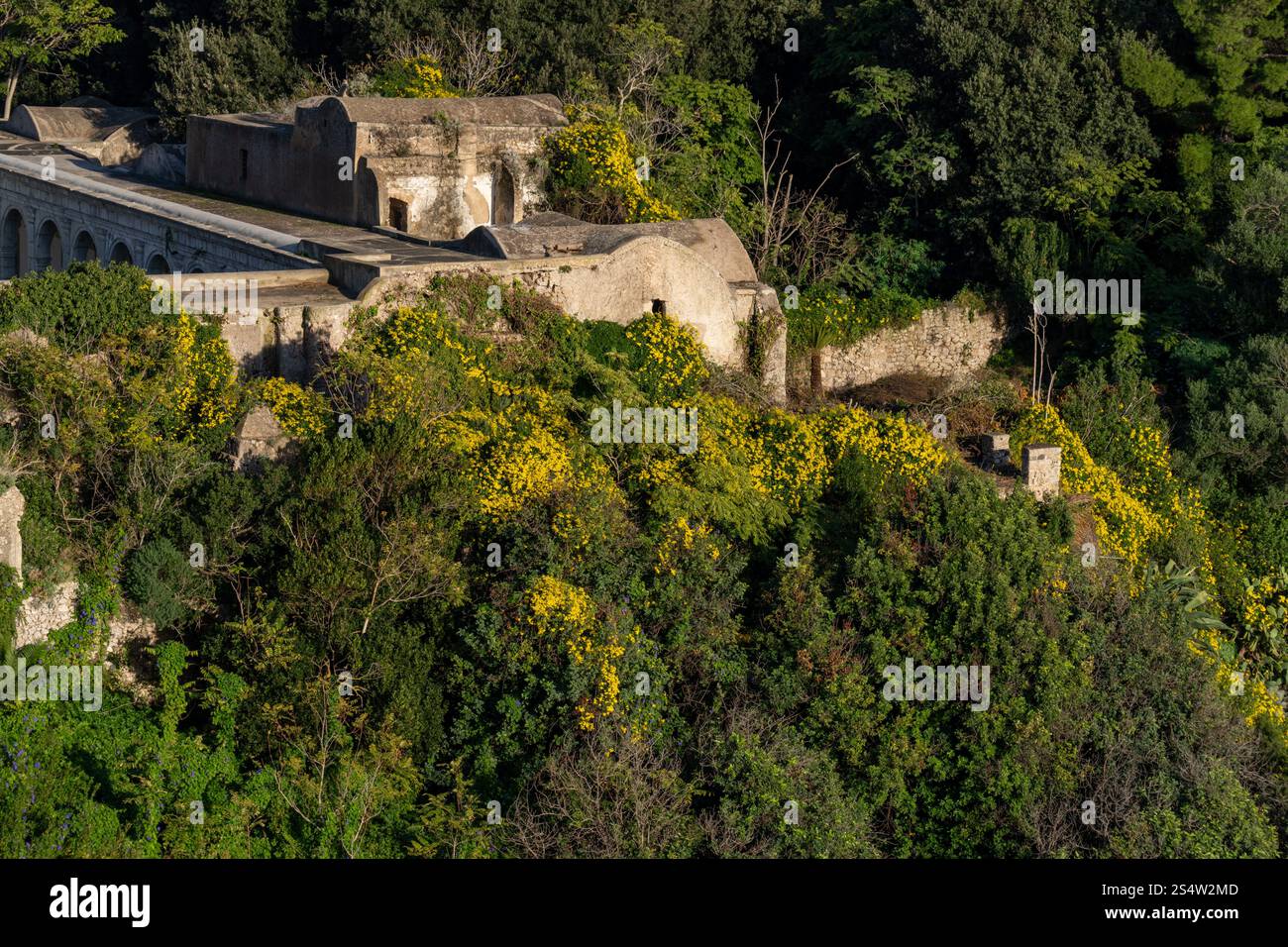 The Certosa di San Giacomo, a former Carthusian monastery, now a museum ...