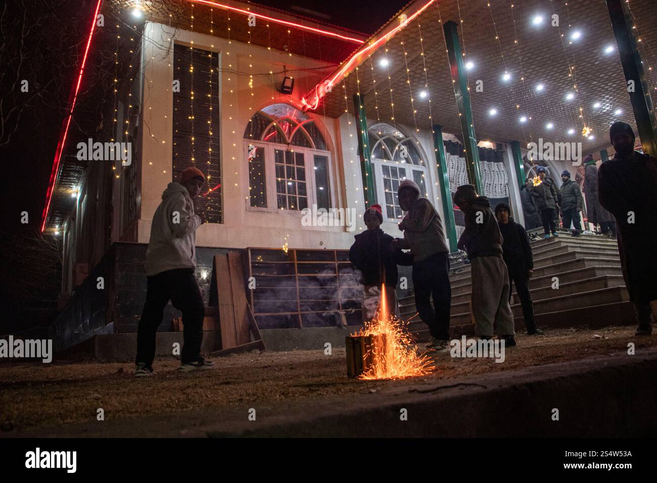 January 13, 2025, Srinagar, Jammu And Kashmir, India: Young Shia Muslim ...