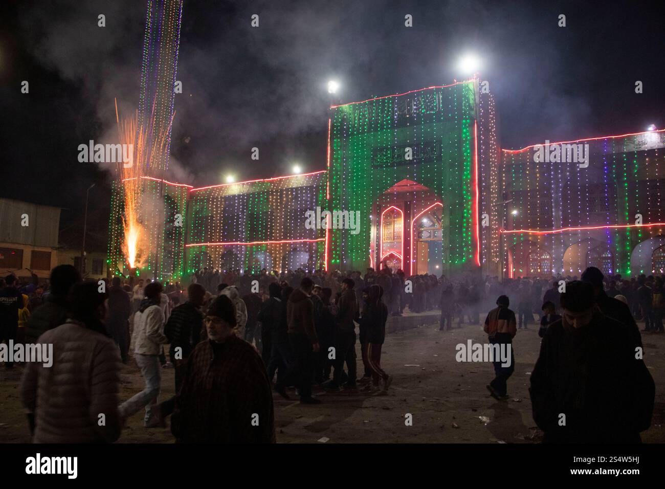 Srinagar, Jammu And Kashmir, India. 13th Jan, 2025. Shia Muslims ...