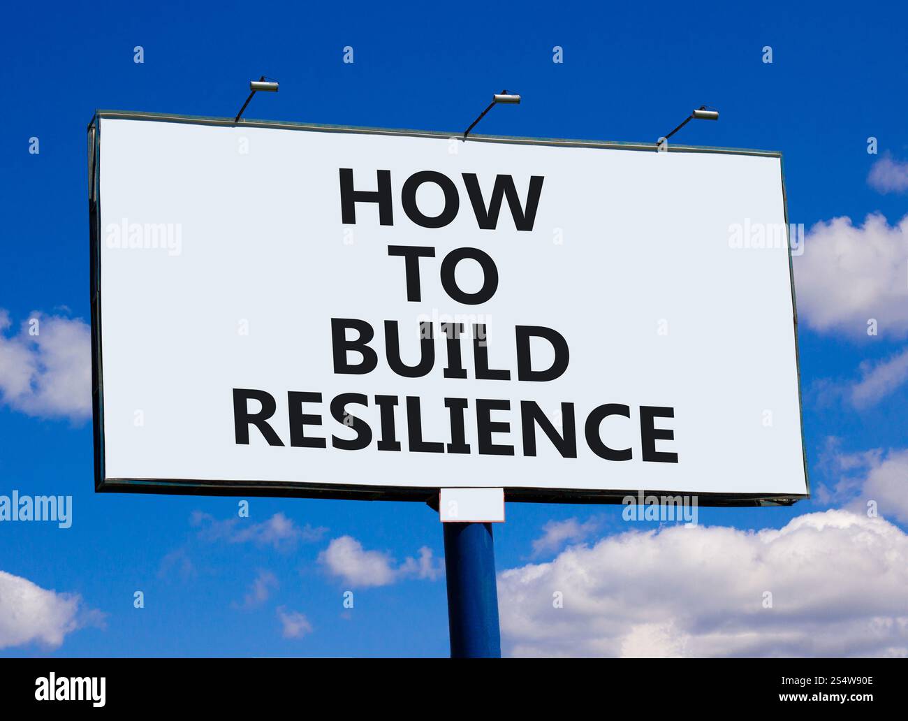 How to build resilience symbol. Concept words How to build resilience ...