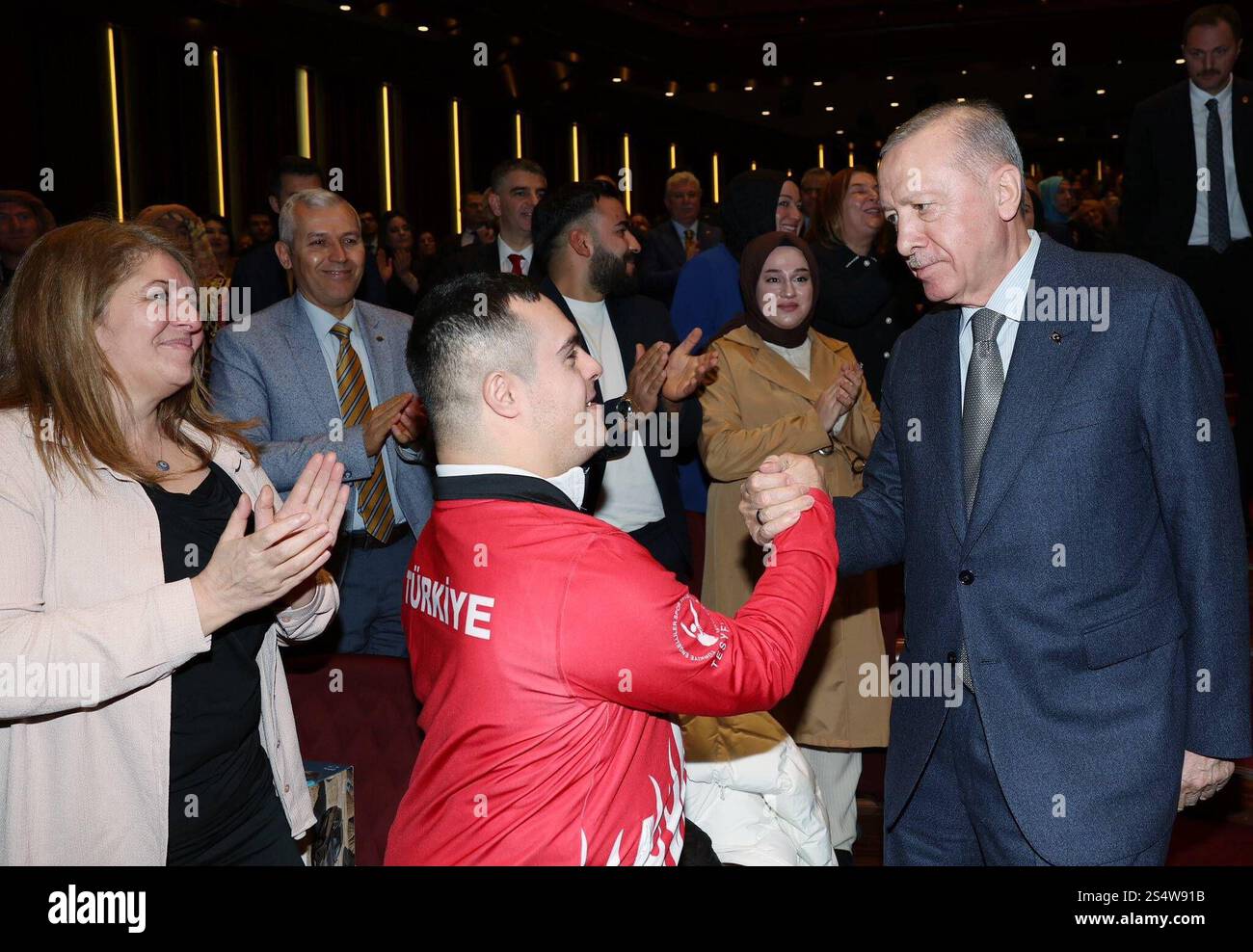 Turkish President Recep Tayyip Erdogan participates in the Year of the ...