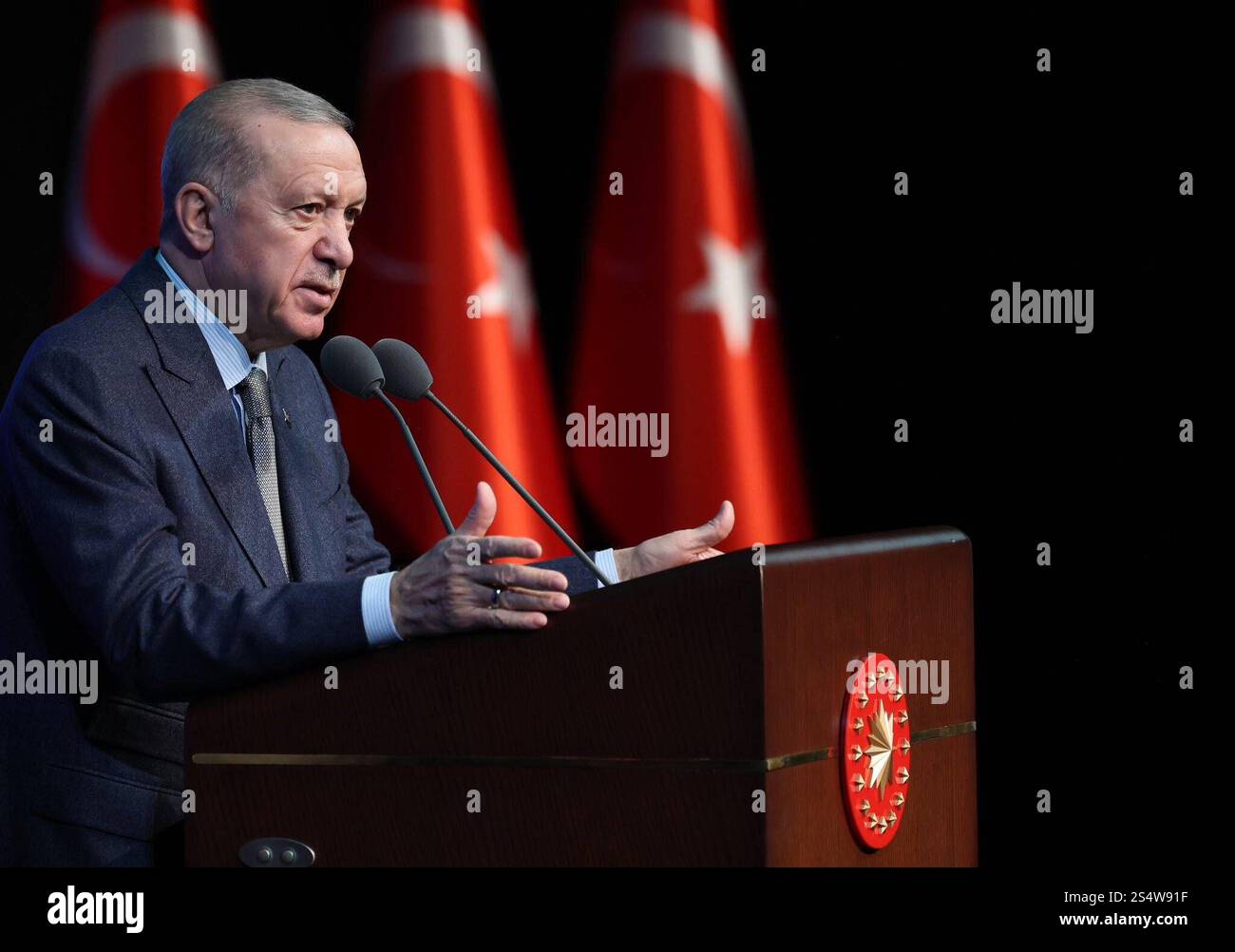 Turkish President Recep Tayyip Erdogan participates in the Year of the ...