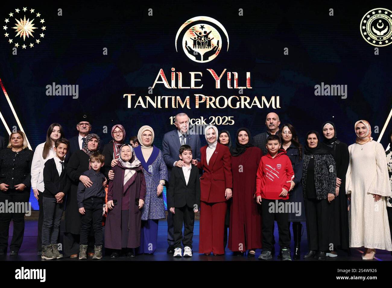 Turkish President Recep Tayyip Erdogan participates in the Year of the ...