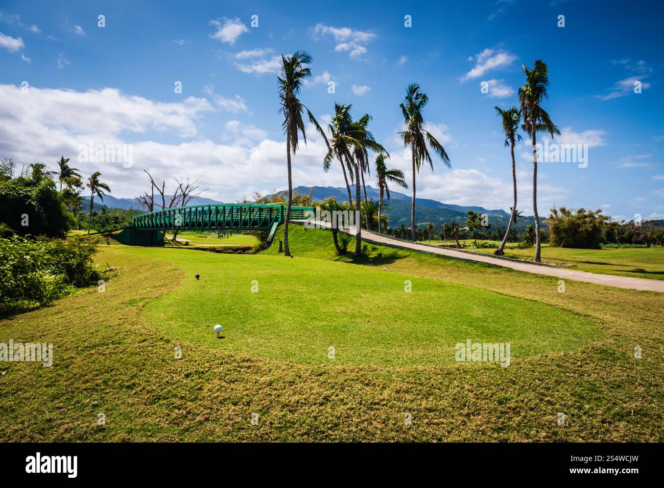 Rio Grande, Puerto Rico - March 7, 2018: Golf course at the Wyndham ...