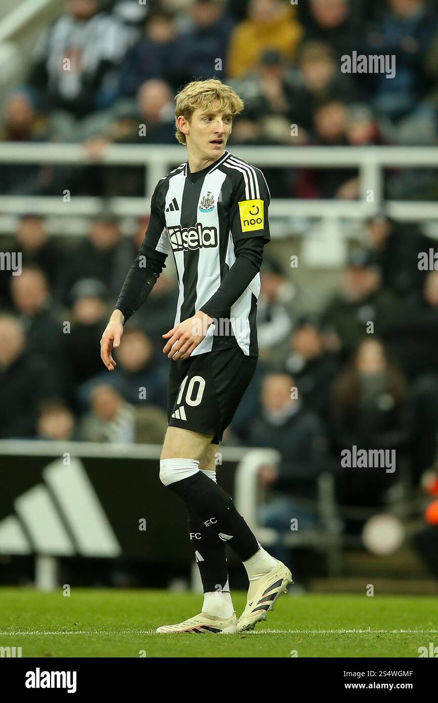 Saint James' Park, Newcastle, England - 12th January 2025 Anthony ...