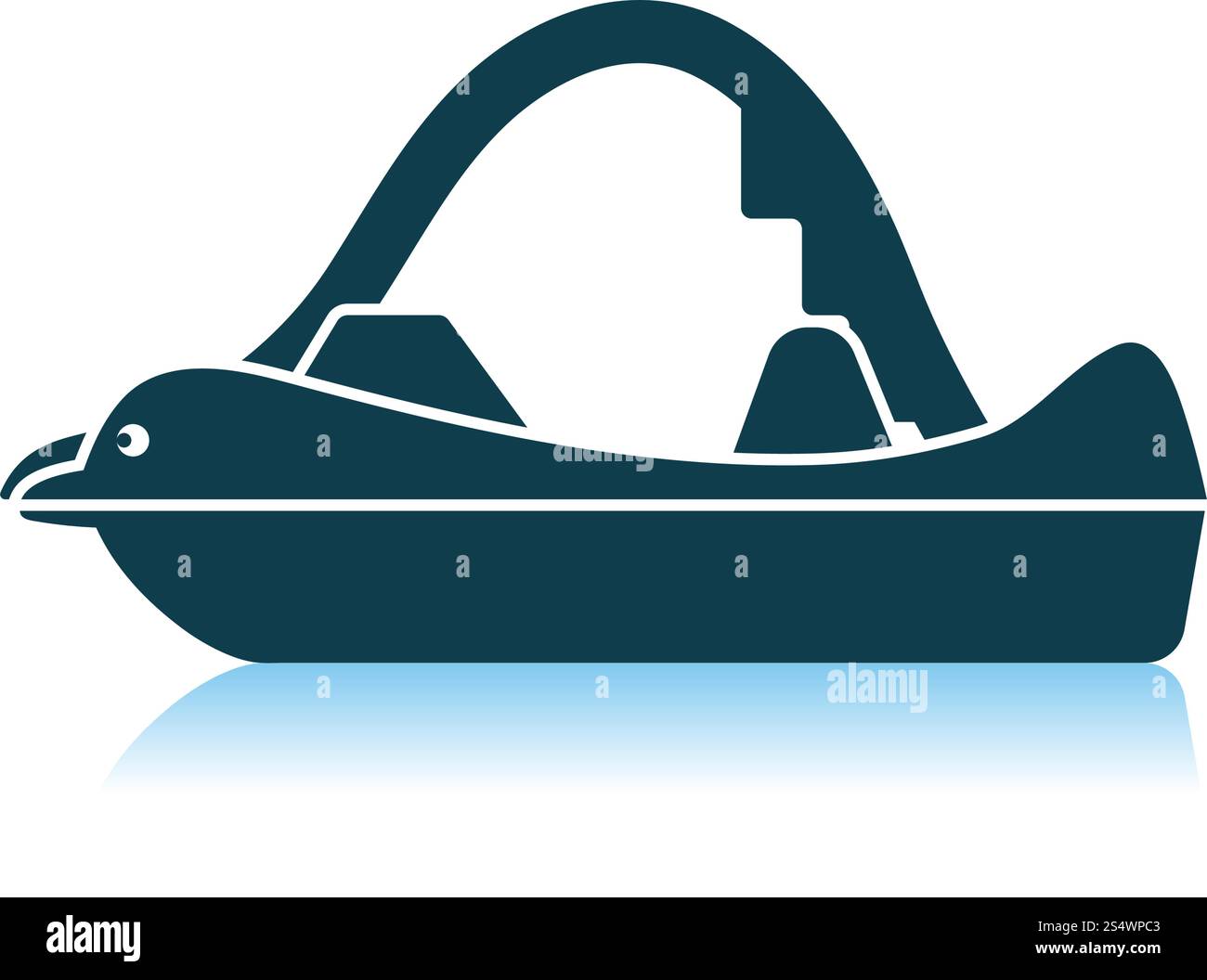 Icon. Shadow Reflection Design. Vector Illustration Stock Vector Image ...