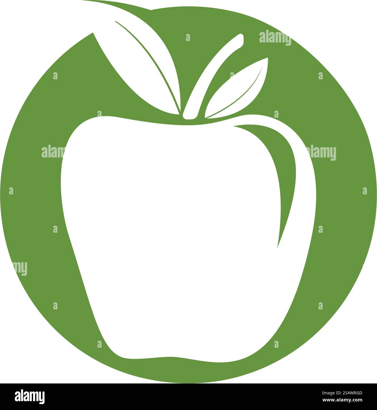 Apple logo vector illustration Stock Vector Image & Art - Alamy