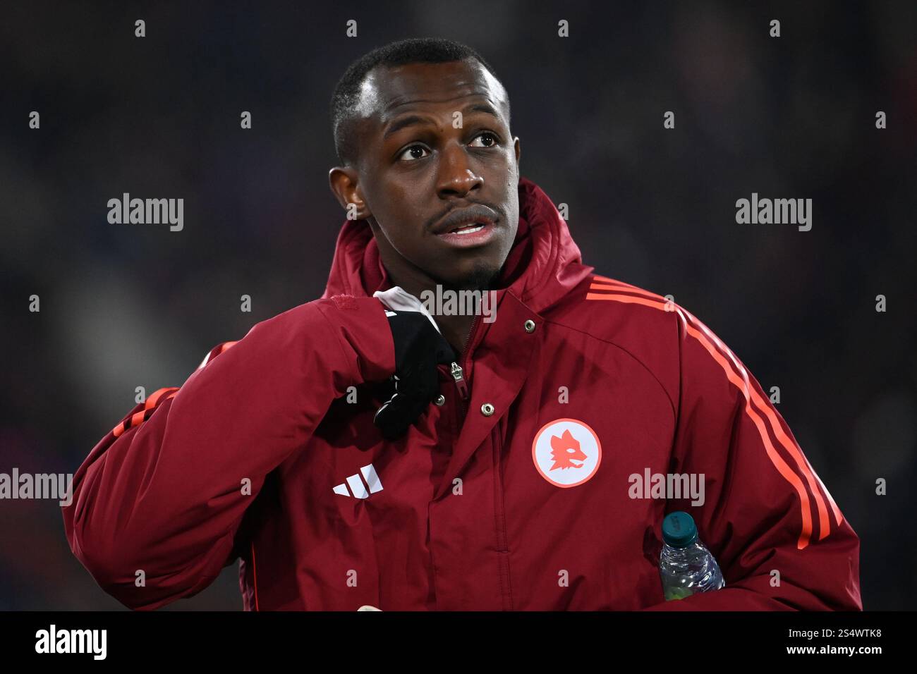 Bologna, Italy. 12th Jan, 2025. Abdulhamid Saud (As Roma) portrait ...