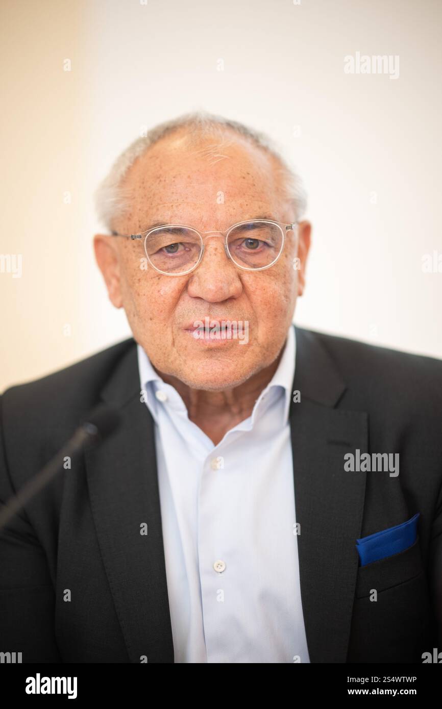Berlin, Germany. 13th Jan, 2025. Felix Magath, German soccer coach and ...