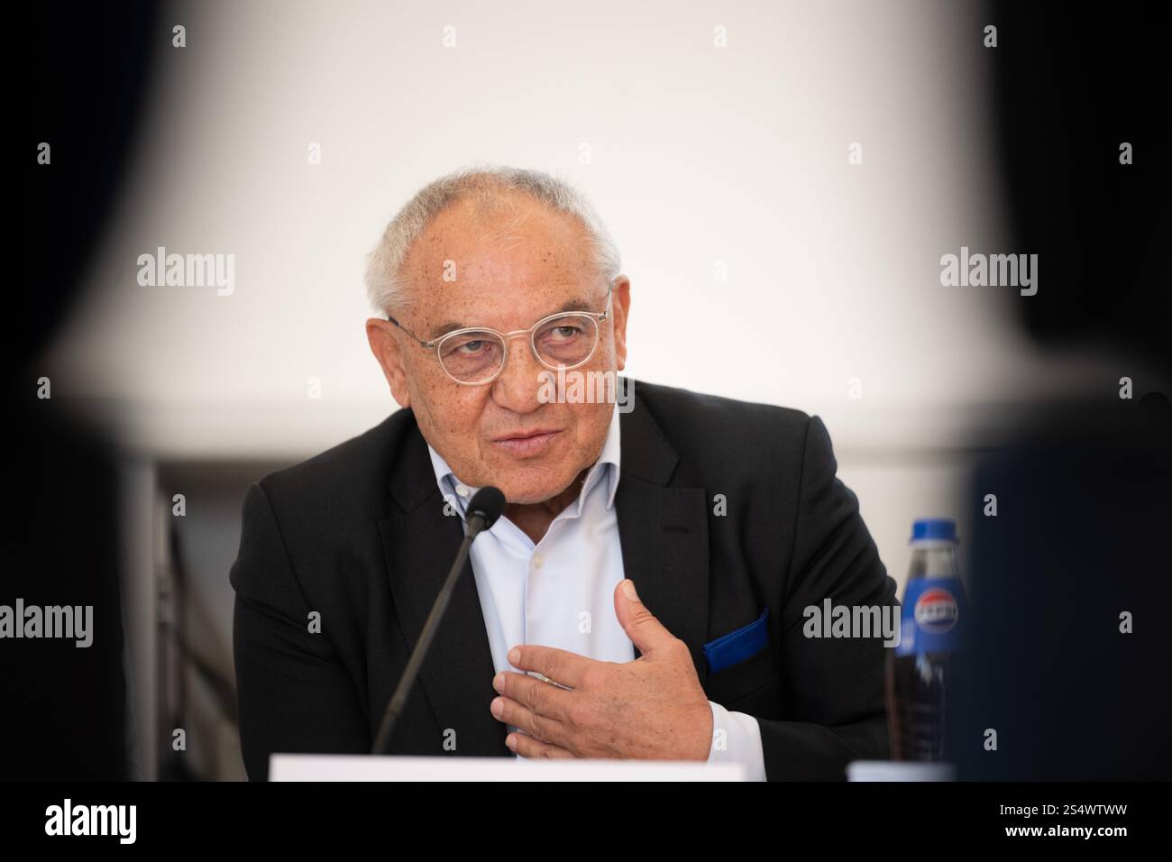 Berlin, Germany. 13th Jan, 2025. Felix Magath, German soccer coach and ...